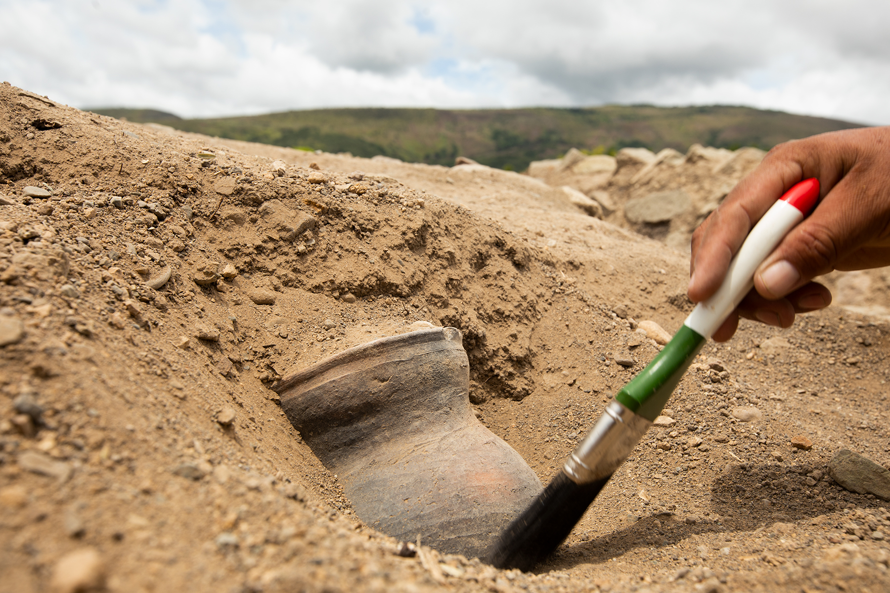 Excavación Huaca Montegrande, Jaen, Cajamarca – MGB Marina García Burgos